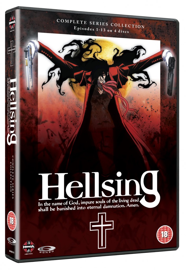 Hellsing - The Complete Original Series DVD Review | Road Rash Reviews